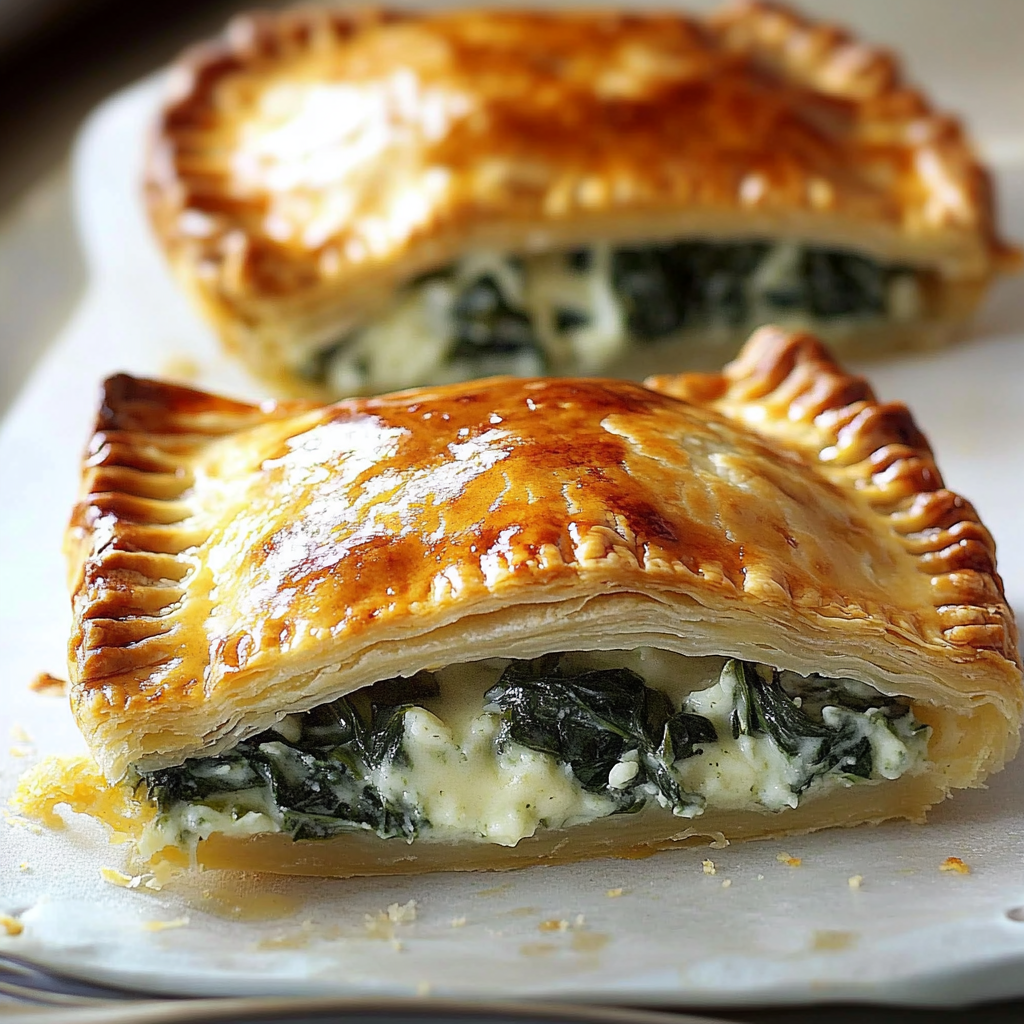 Spinach Stuffed Pie - TheMomChef